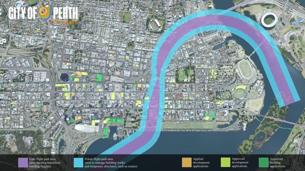 Royal Perth Hospital Flight Path - L+R Airport Consulting